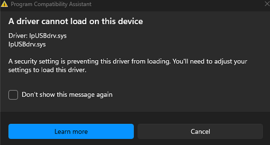 XDR sensor is not working