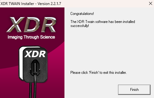 XDR TWAIN installation