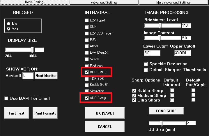 XDR sensor driver installation
