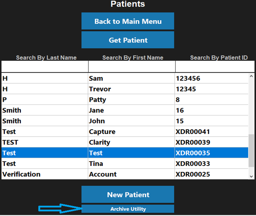 Archive Inactive Patient Accounts